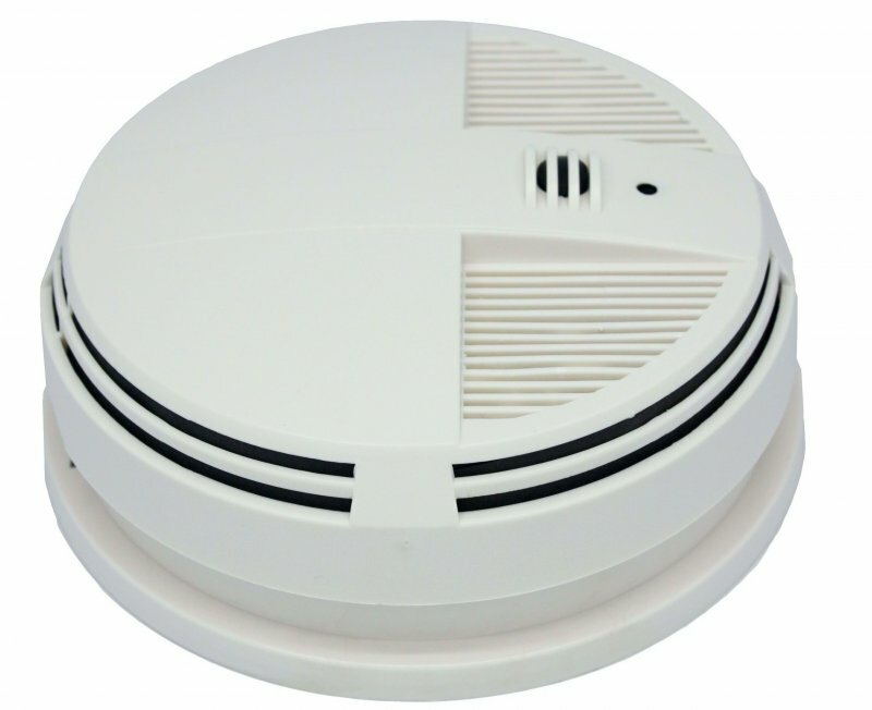 smoke detector camera